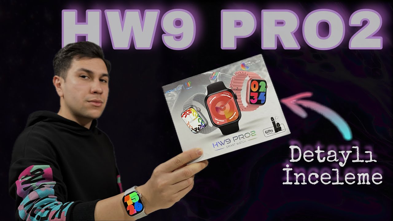 HW9 PRO 2 45mm Akıllı Saat: Detaylı İnceleme (Neler Sunuyor ?) - YouTube