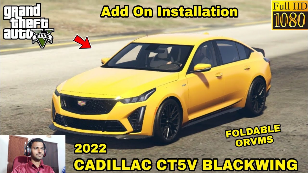 GTA 5 : HOW TO INSTALL 2022 CADILLAC CT5V BLACKWING CAR MOD🔥🔥🔥 - YouTube