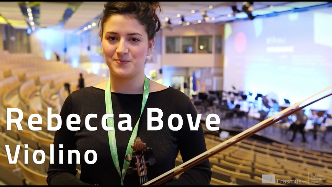 Orchestra Erasmus - Rebecca Bove, Violino - YouTube
