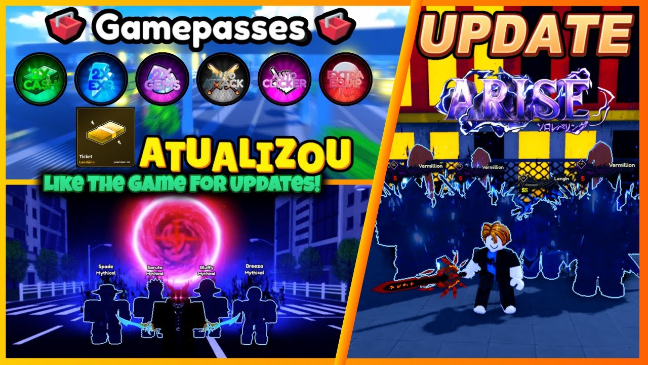 UPDATE ARISE CROSSOVER 🚨 Como Conseguir GAMEPASS Full F2p - TIER LIST # ...