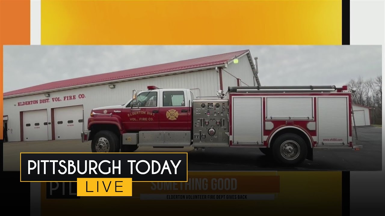 Something Good: The Elderton Volunteer Fire Dept. is giving back - YouTube