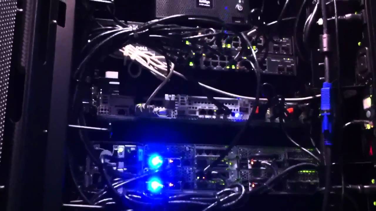 Rack cabling dco - YouTube