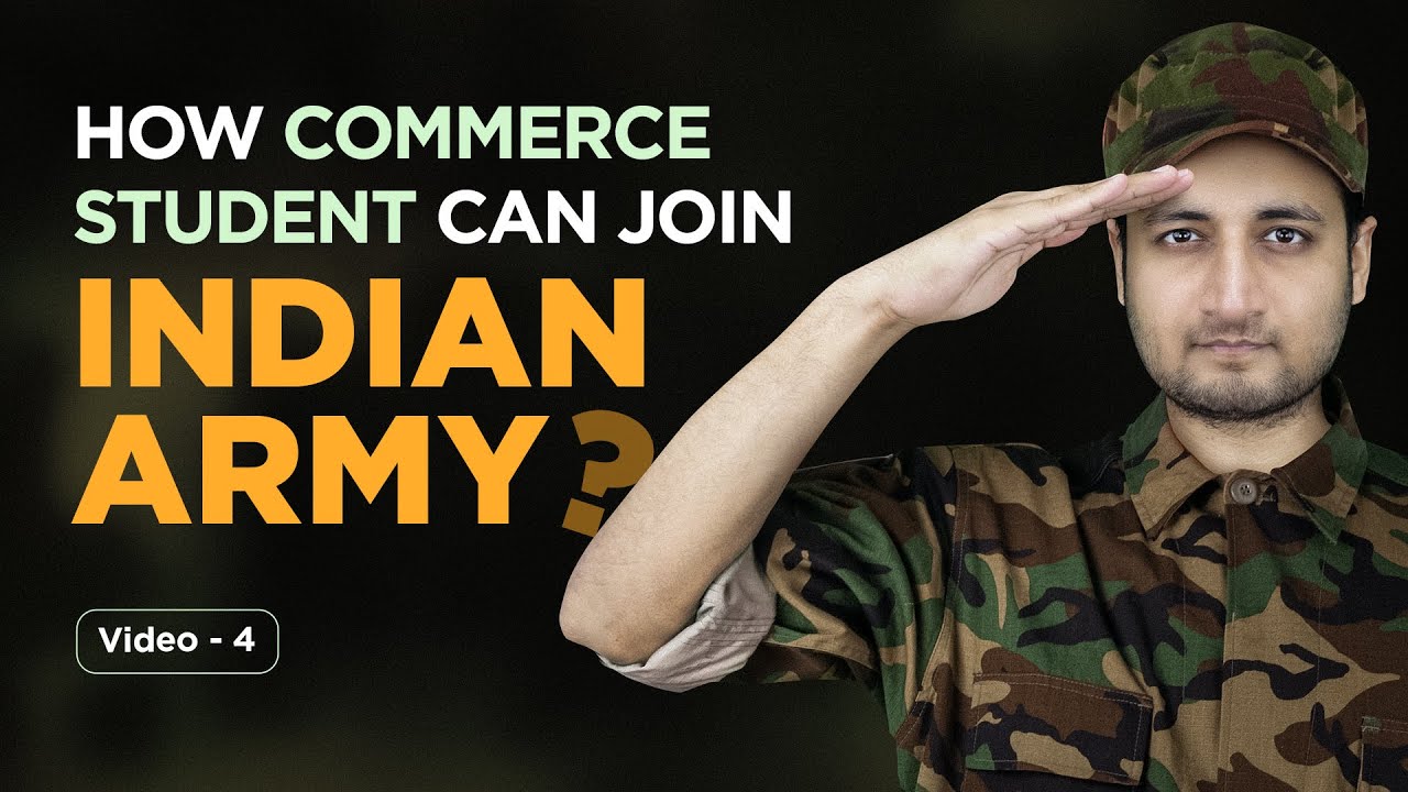 How Commerce Student Can Join Indian Army ? - YouTube