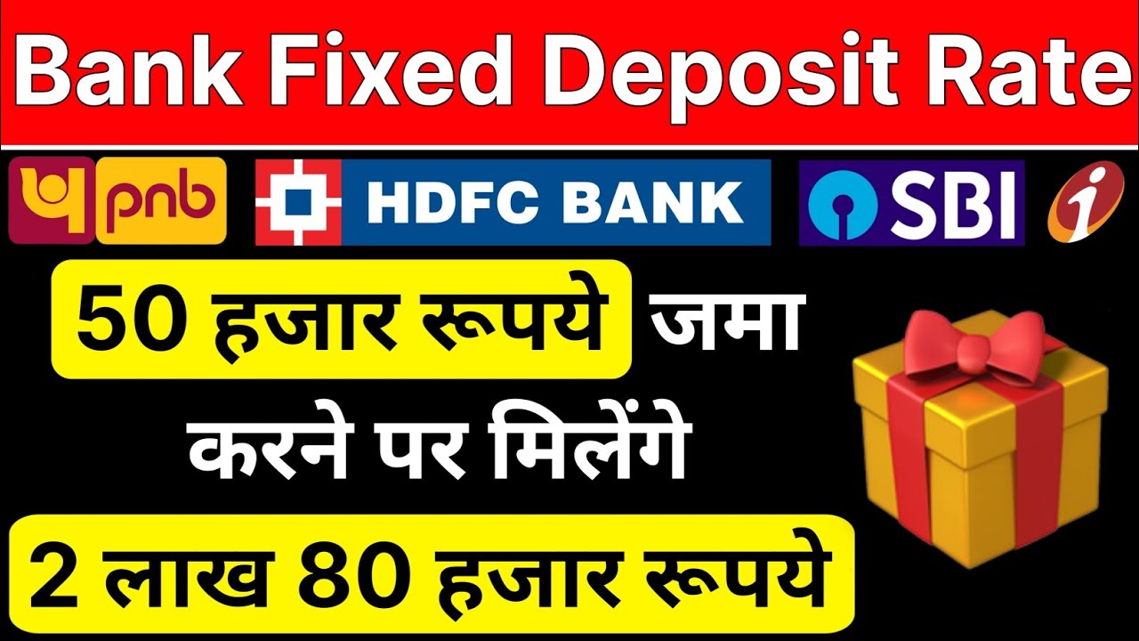 Bank FD Interest Rates 2024 | Fixed Deposit Interest Rates | FD ...