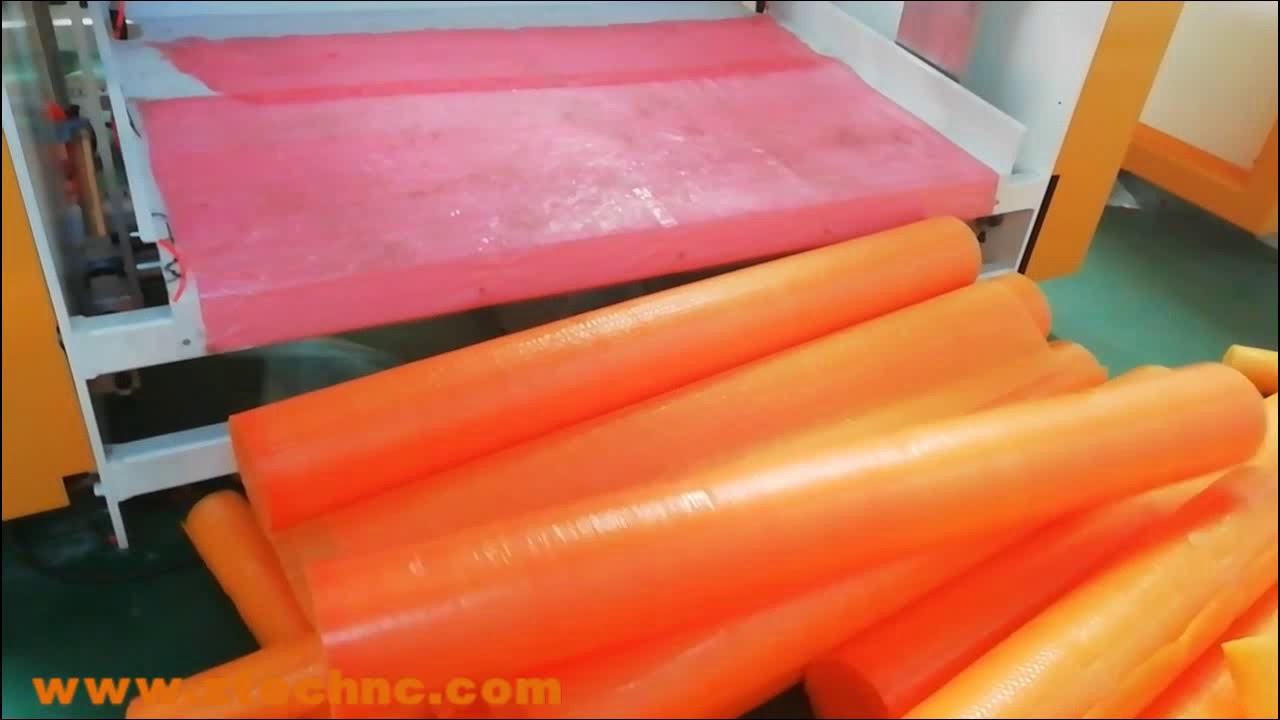 Ztech Automatic Air Bubble Film Coreless Rewinder Machine - YouTube