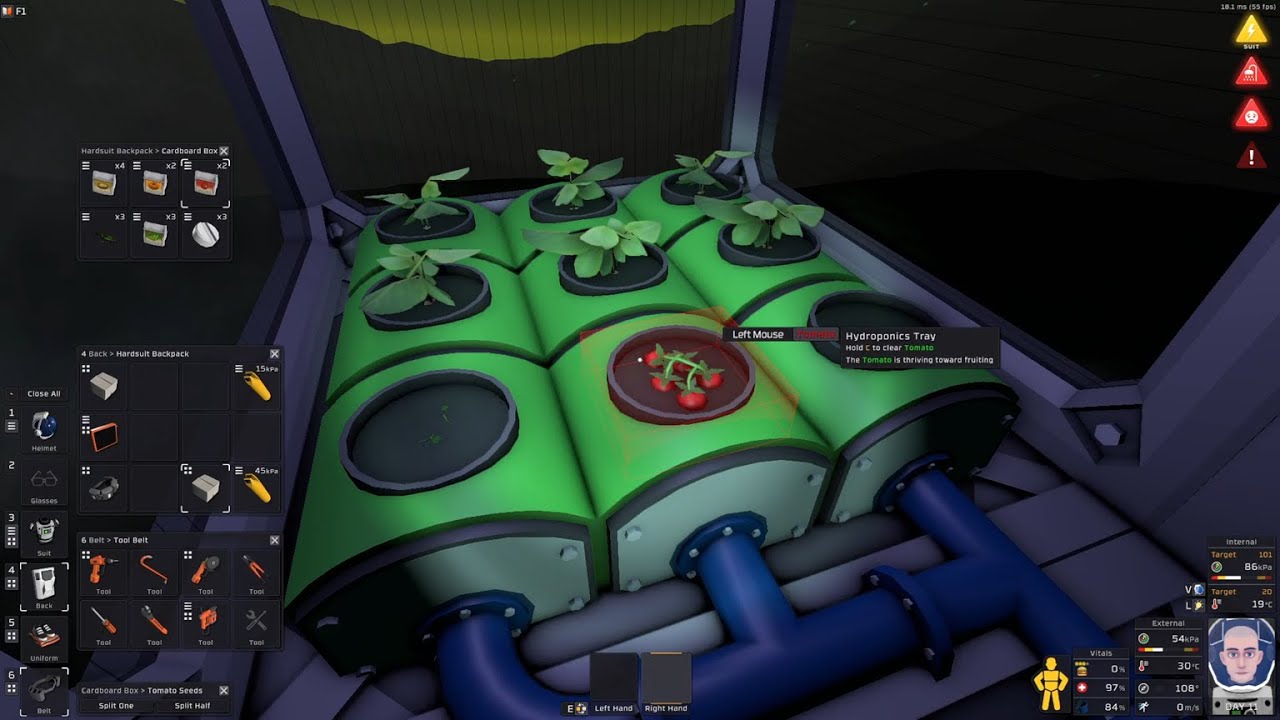 Stationeers - Hard Mod Planet - Hardcore stationeers - 03 - Got plants but will it be enough ...