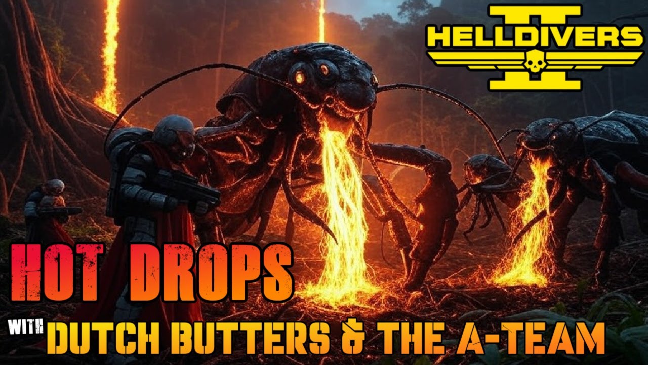 Helldivers 2 | Gameplay | 10s |Hot Drops with Dutch Butters the A-Team. - YouTube