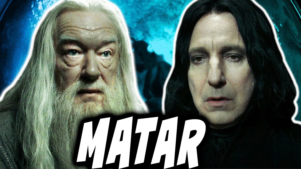 ¿Por Qué Snape Lanzó Avada Kedavra de Color AZUL? - Teoría de Harry ...