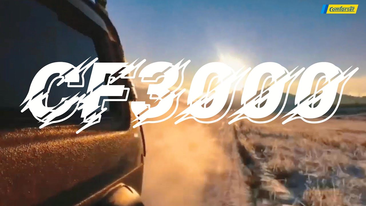 Comforser CF3000 Galloping in the snow - YouTube