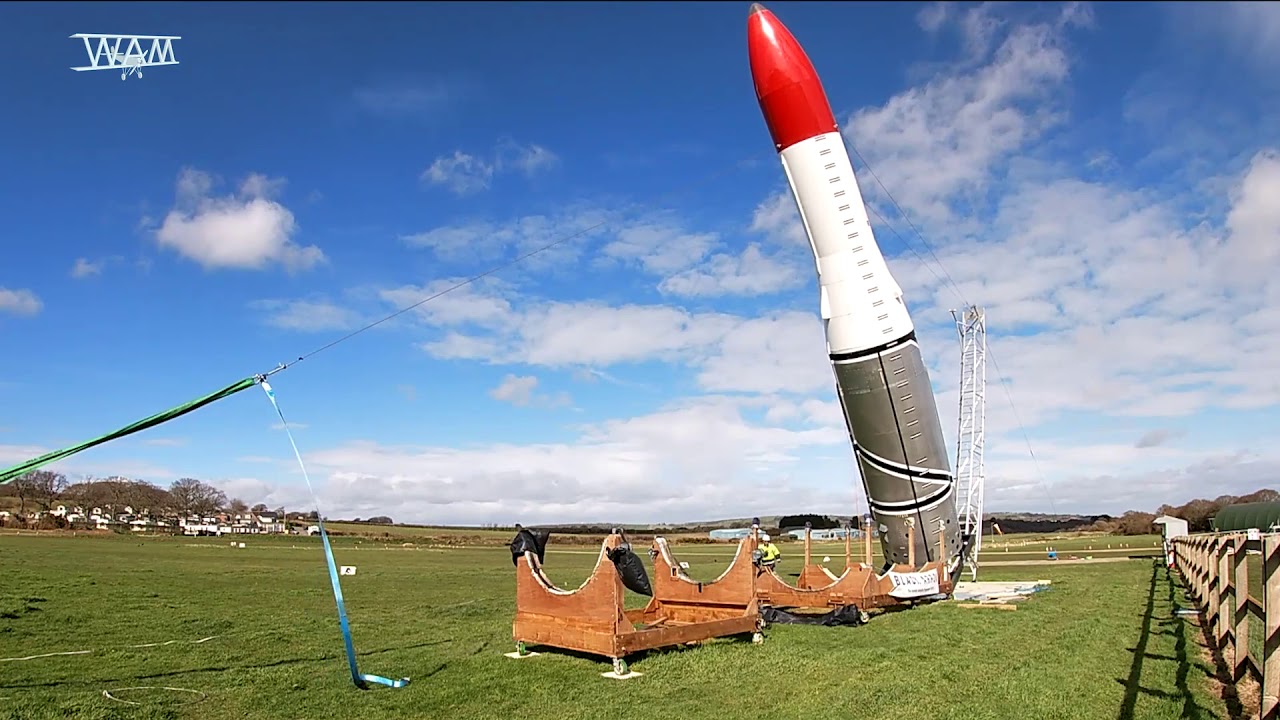 WAM - Black Arrow Rocket - Rotation - YouTube