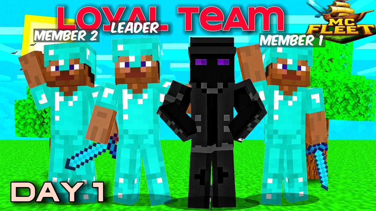 I Joined a Loyal Team in Fleet SMP || MC FLEET Day(1) || Minecraft ...