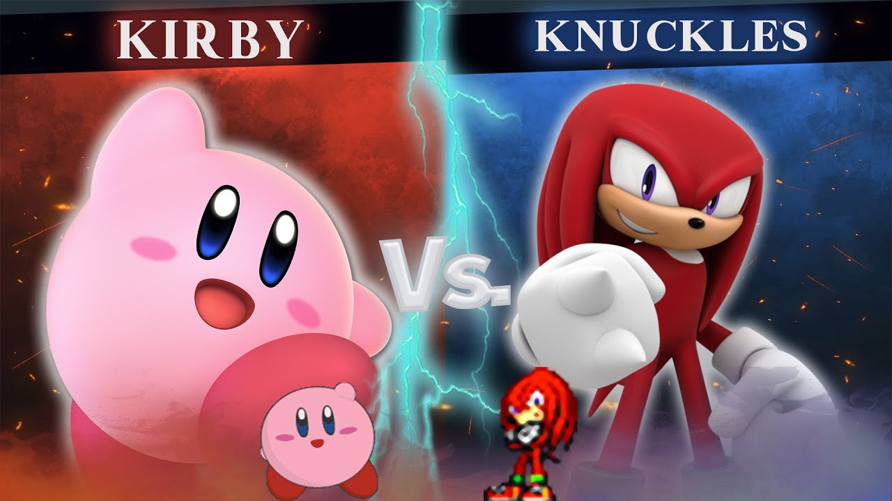 [MUGEN] Kirby vs Knuckles - YouTube