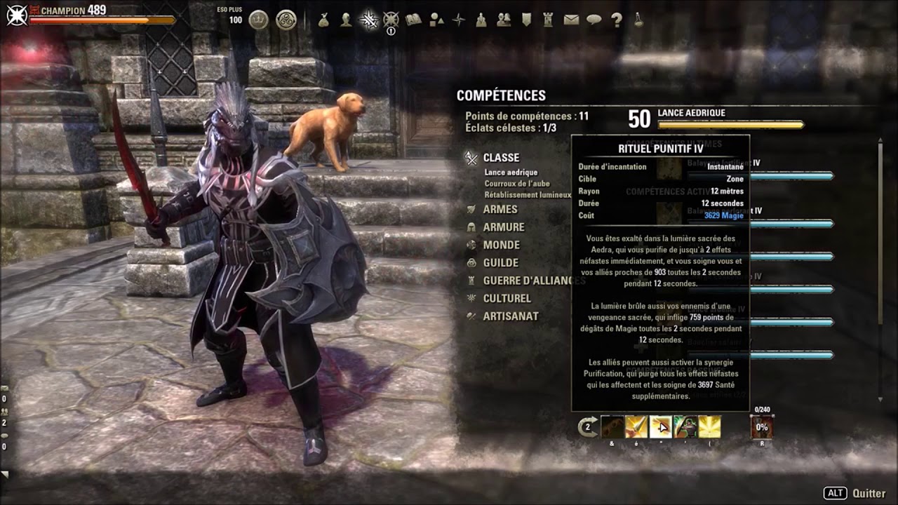 [ESO] Templier Tank Vet. HM - YouTube