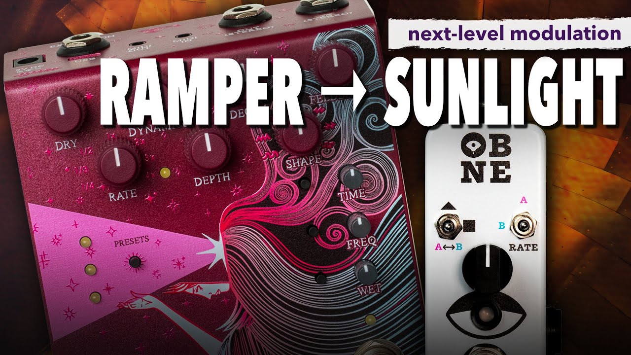 OBNE Sunlight Reverb + Ramper Expression Control | Ambient Washes ...