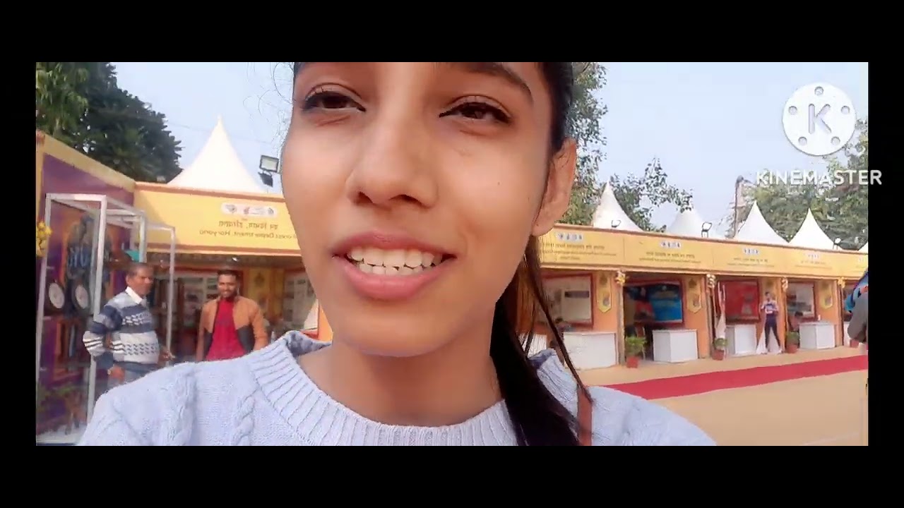 A small trip to government stalls in International Geeta Mahotsav - YouTube