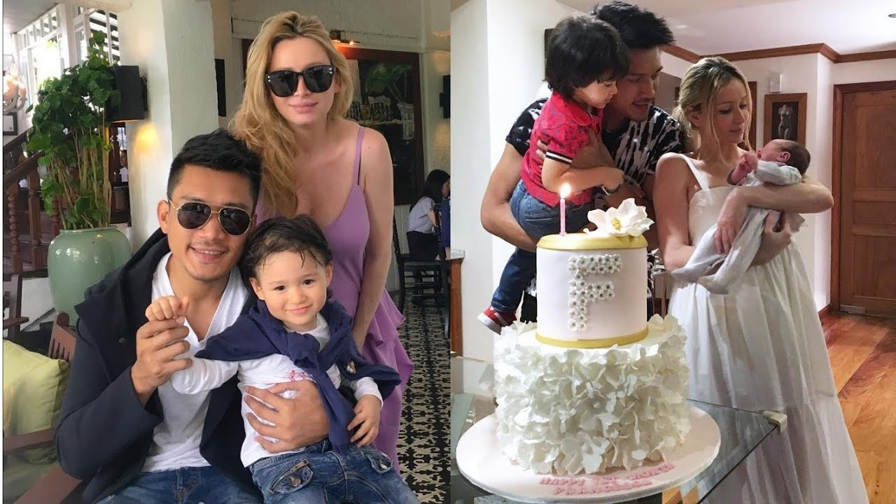James Yap and Michela Cazzola Celebrates 1 month old of Baby Francesca ...