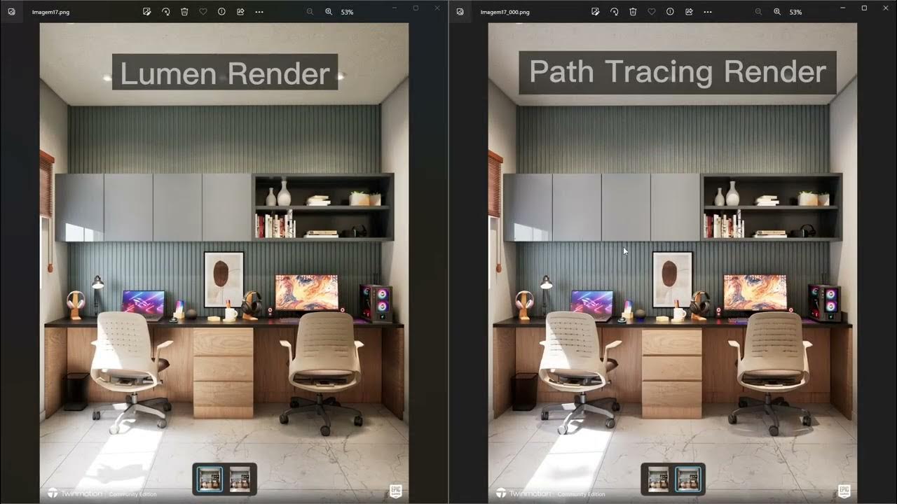 Lumen Vs Path Tracing - Twinmotion 2023.2 - YouTube