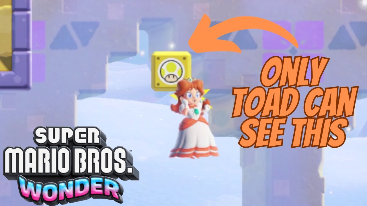 The INVISIBLE Character Block! - Super Mario Bros Wonder Part 4 ...