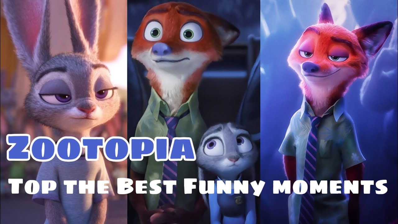 ZOOTOPIA 🦊🐰TOP THE MOST 🤣FUNNIEST🤣 MOMENTS EVER/YOU SHOULD SEE IT LOL 😂 ...
