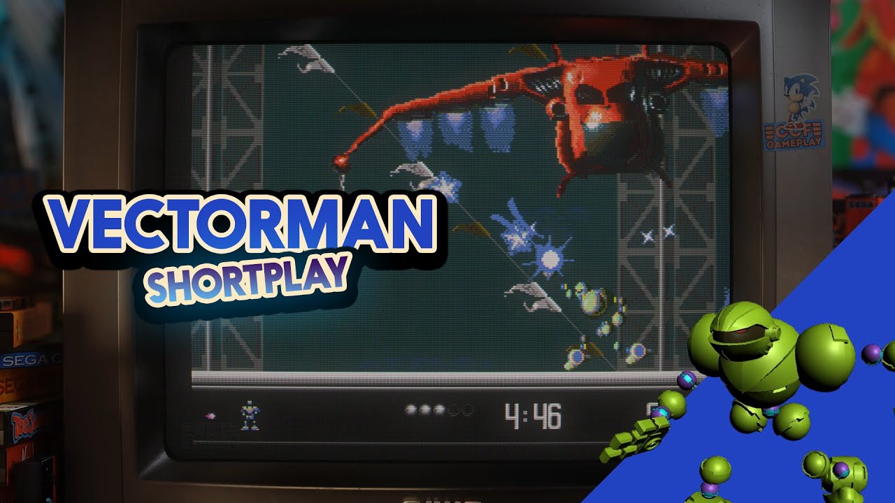 Vectorman | 1995 | World of Robotic Chaos! | Sega Genesis - YouTube