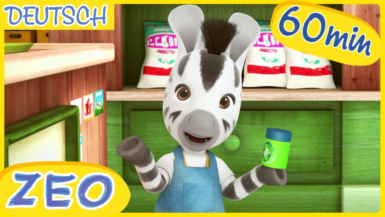 Zeo’s Laden 🛍️ | 1 Stunde Spaß auf Deutsch | Lustige Kinderfilme - YouTube