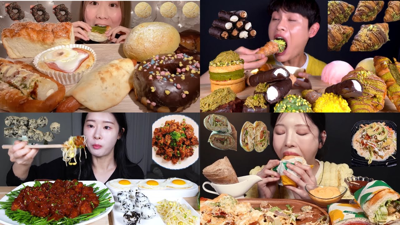 Ultimate Mega Feast ASMR | Satisfying Crunch, Chewy Bites & Epic Food ...
