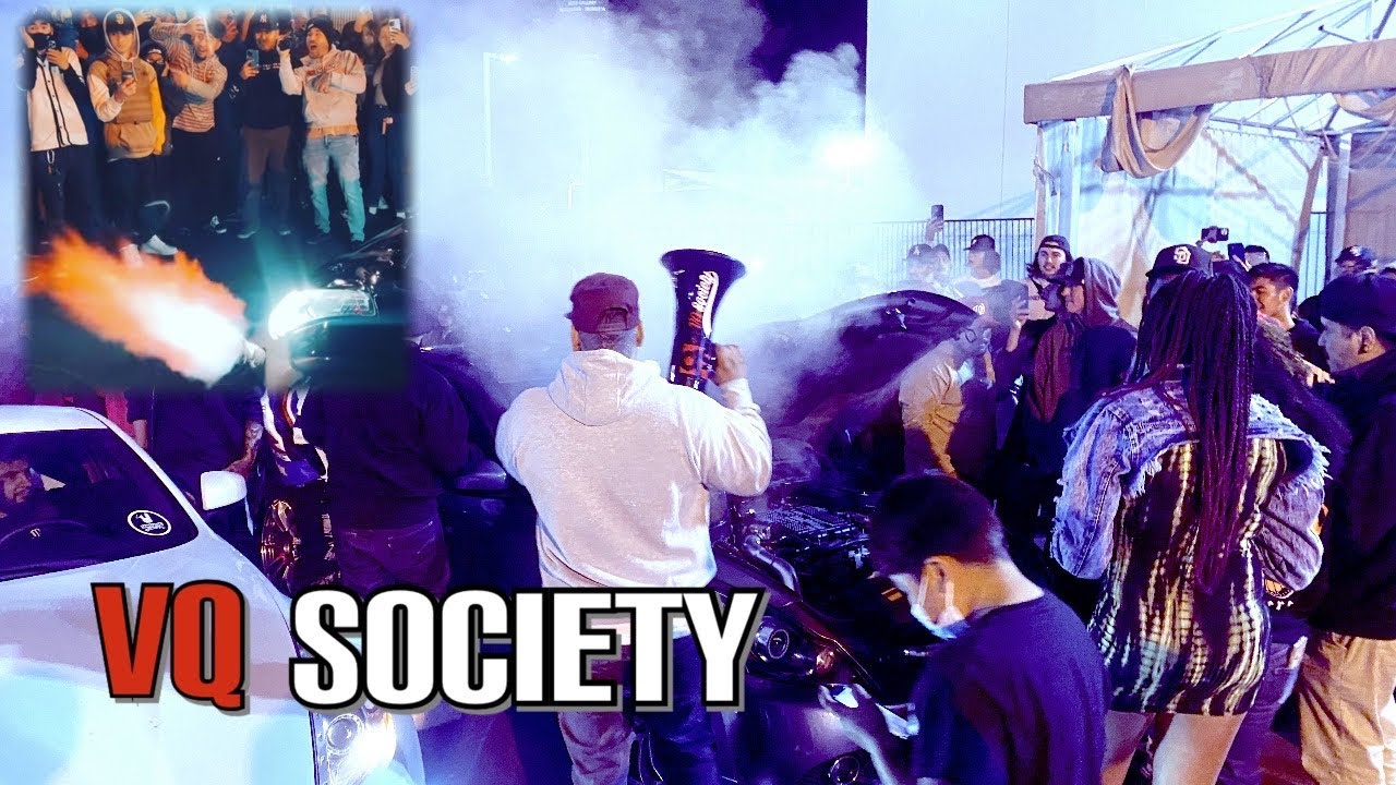 VQ SOCIETY INSANE CAR EVENT !! - YouTube