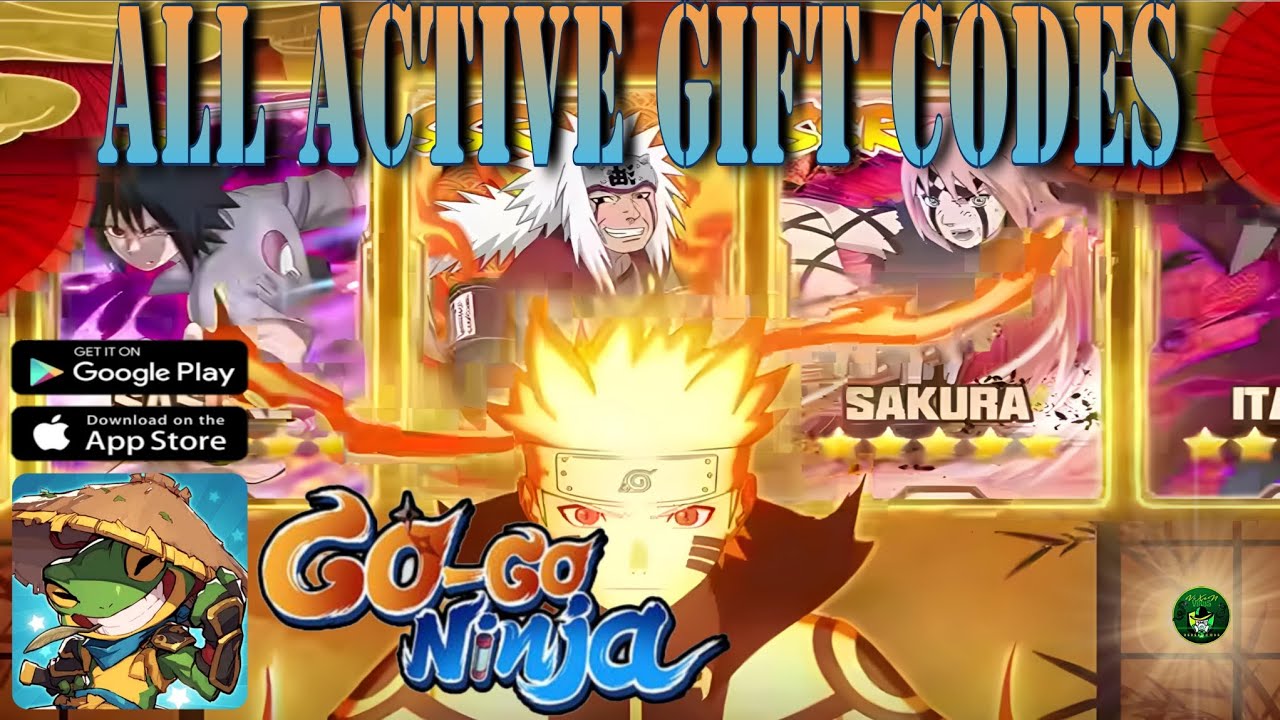 Go-go Ninja Gameplay 🎮 All Active Gift Codes Tap to be Master Ninja Idle RPG🔥android/iOS - YouTube