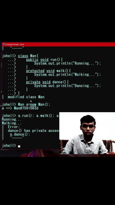 Private Protected And Public Access Specifier In Java Shorts Coding Javaprogramming Youtube