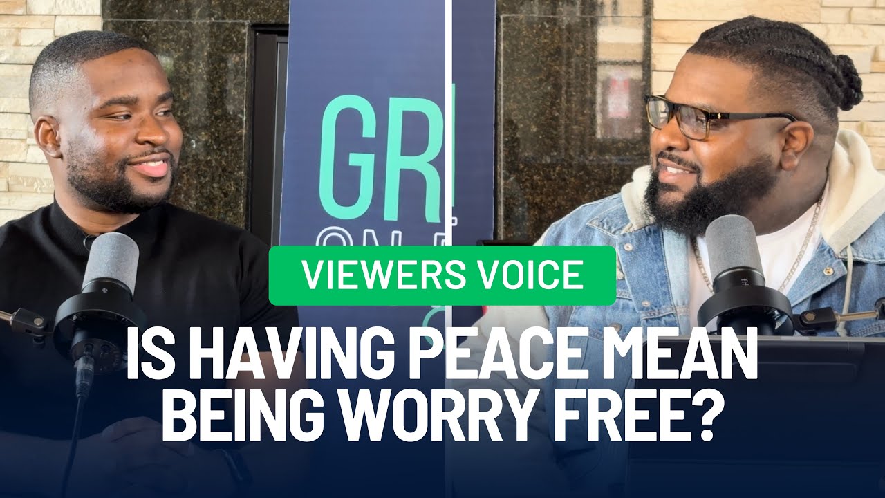 IS HAVING PEACE MEAN BEING WORRY FREE? - YouTube