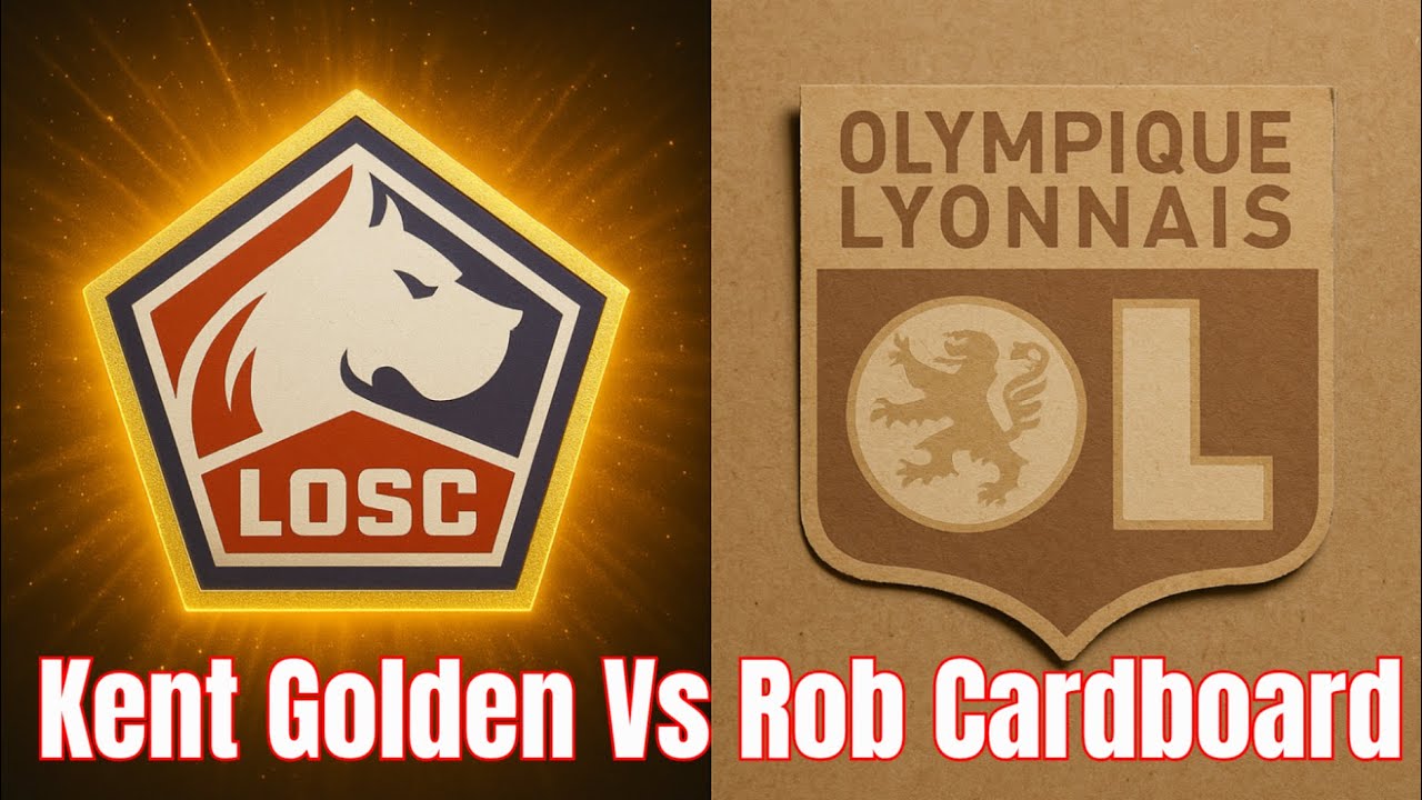 Lille (Me) Vs Lyon (Rob) | Can Lille Win the Quintuple? | FM24 - YouTube