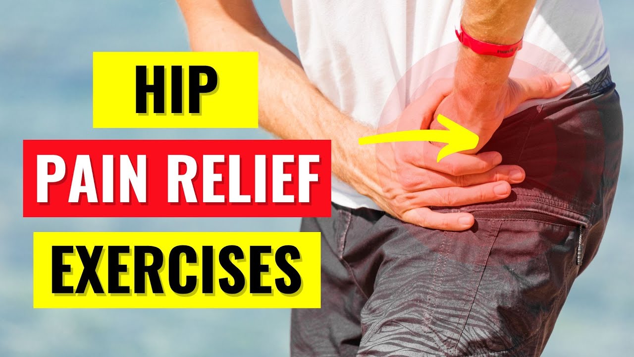 Hip Pain Relief Exercises in 5 min - YouTube