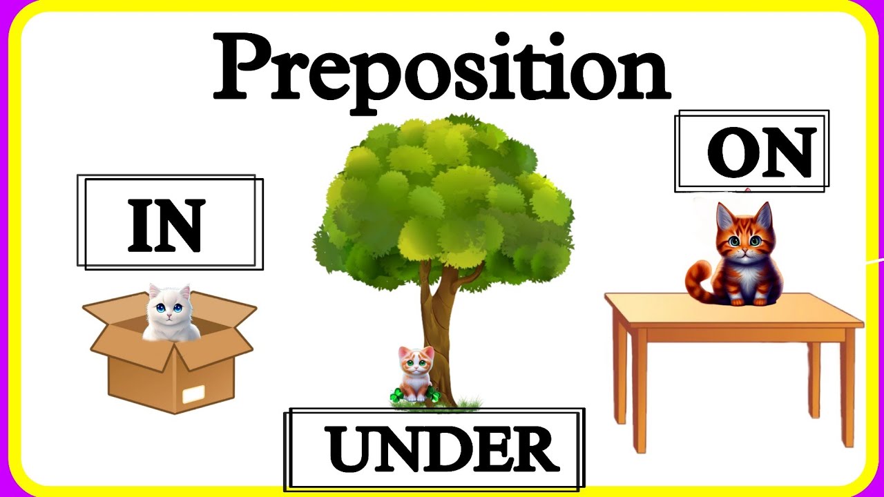 preposition/English grammar/new words/English for beginners/nursery ...