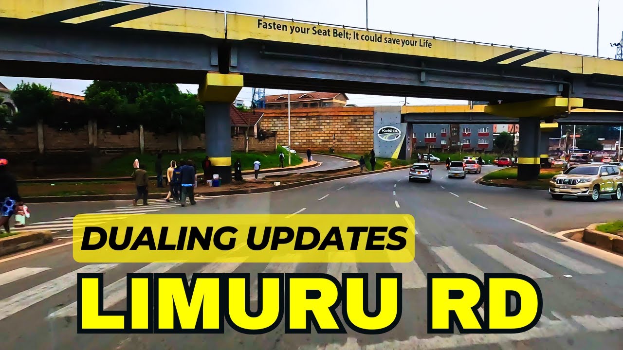 Scenic Driving in Nairobi & Ruaka | Limuru Rd Expansion - YouTube