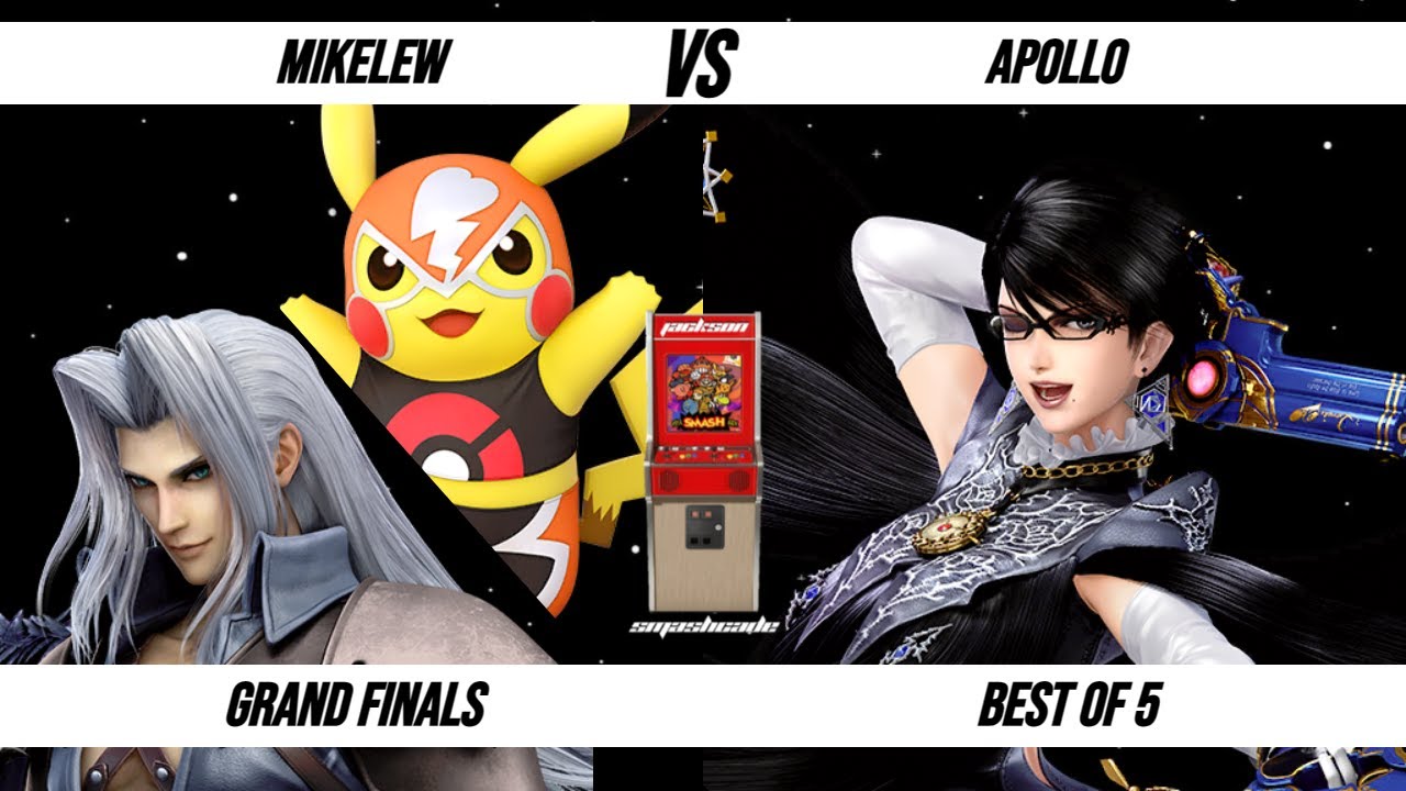 Jackson Smashcade 5 - MikeLew (Pikachu, Sephiroth) vs. Apollo ...
