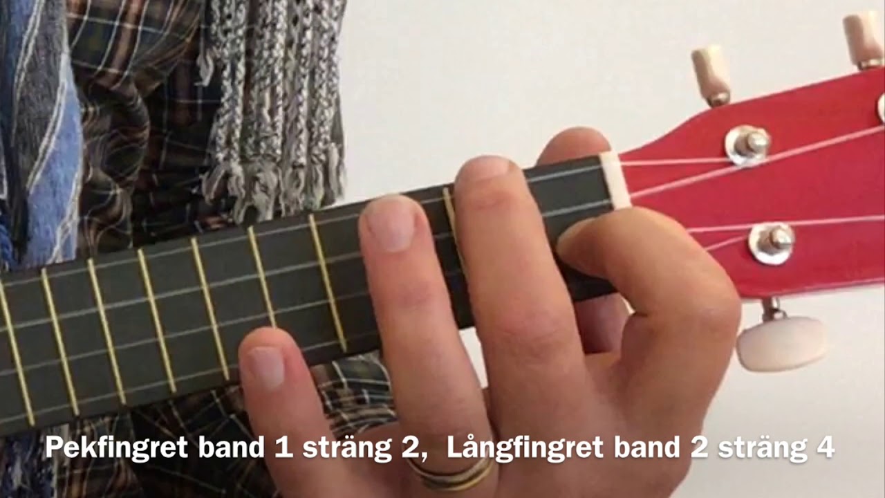 Spela Ukulele F ackord - YouTube