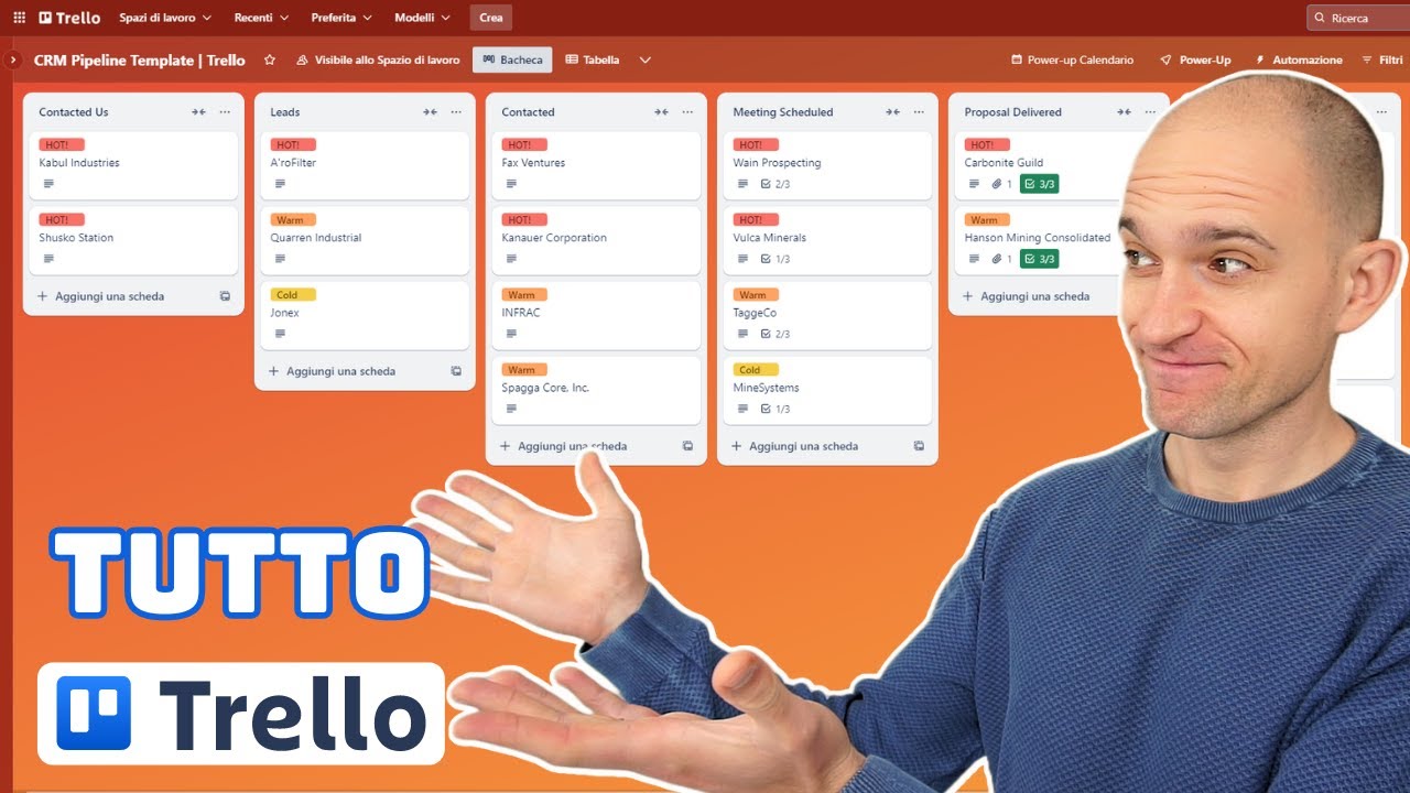 Trello: tutorial completo in italiano - YouTube