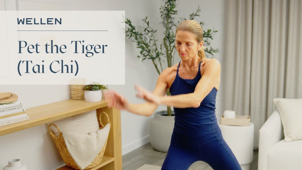 How to do Pet the Tiger (Tai Chi) - Balance & Strength Exercise ...