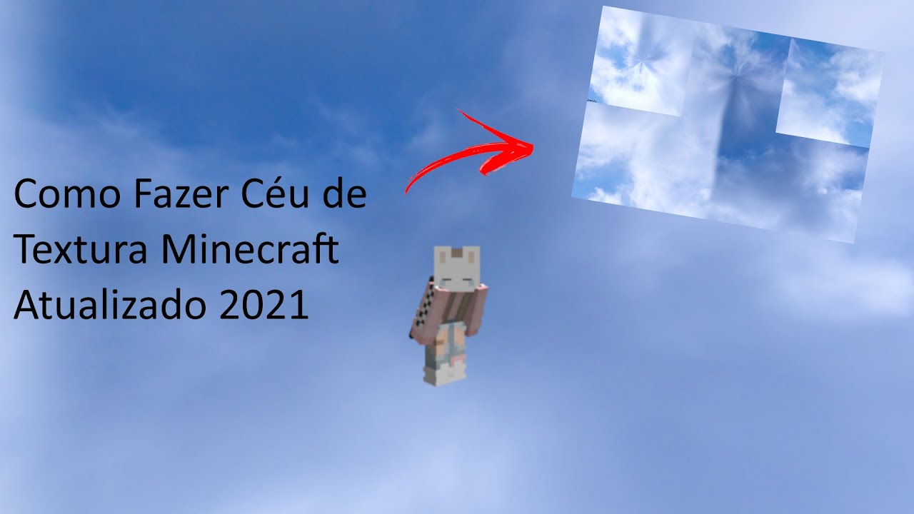 Como Fazer Céu Para Textura de Minecraft Java 1.8x em 2021 + Download ...