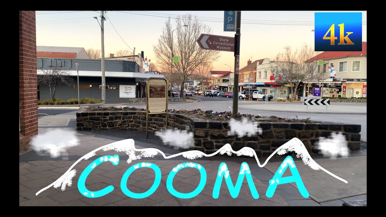 Cooma NSW Australia Walking Tour - Cooma Town Evening Walk - 4K - YouTube