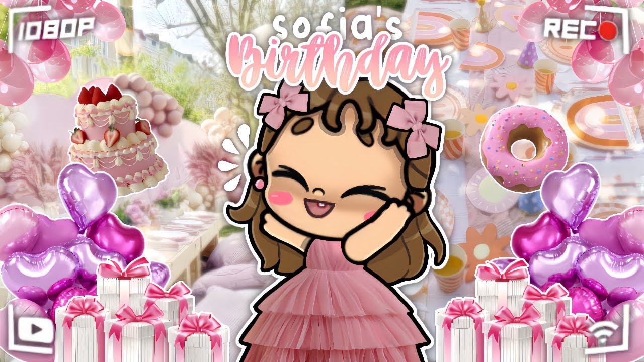 SOFIA'S BIRTHDAY! *SO ADORABLE*🥹🎀🐾 || *VOICED🔊* || AVATAR WORLD - YouTube
