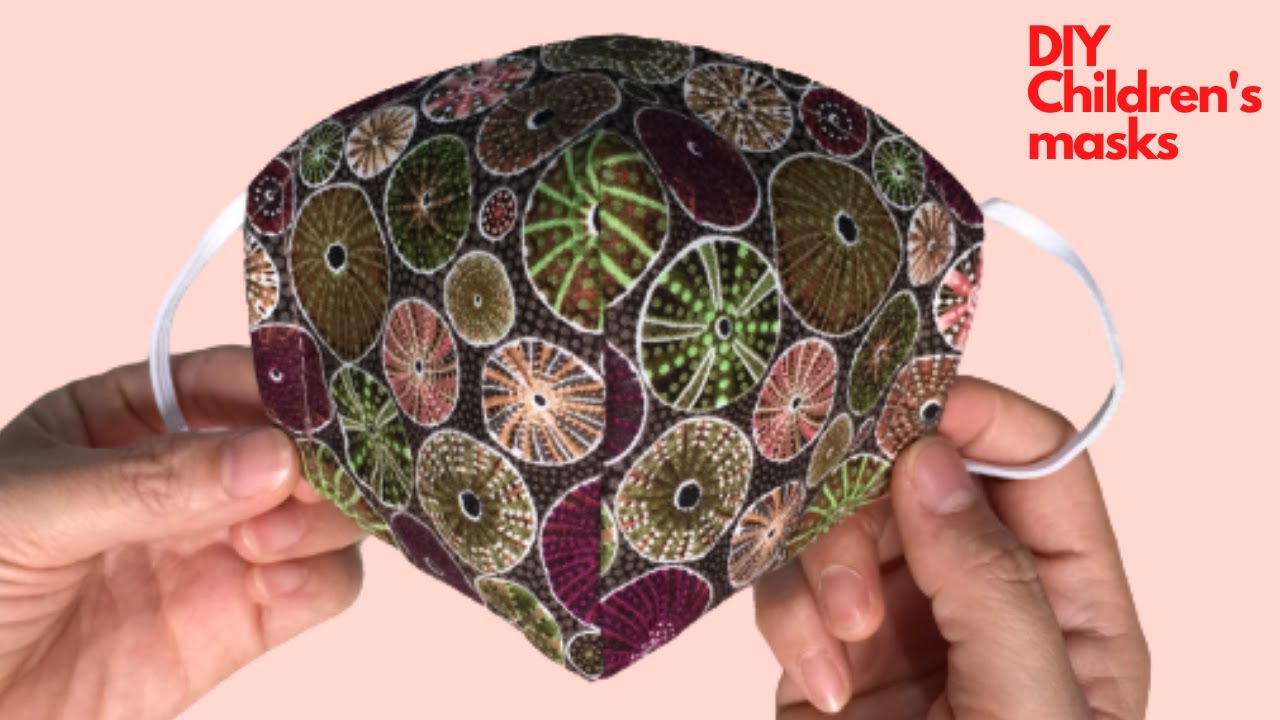 DIY 3D Face Mask Hawk Style for Kids | Breathable Mask | Face Mask ...