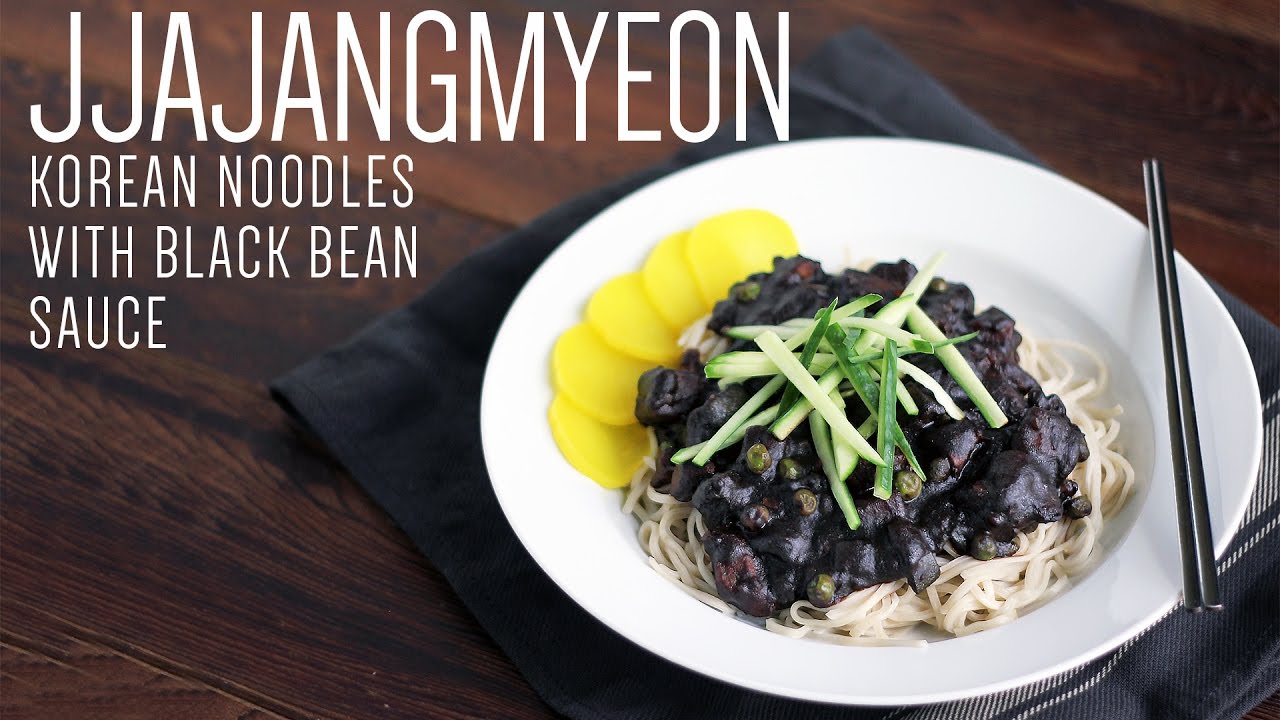 Jajangmyeon | How to cook Korean Noodles - YouTube