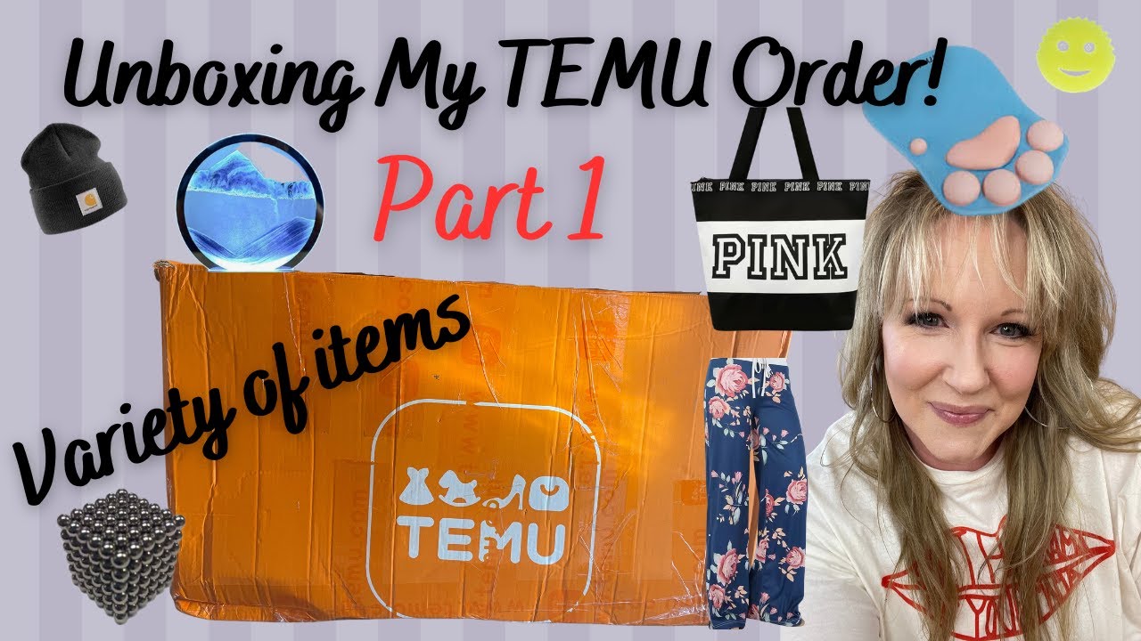 TEMU Unboxing of a Variety of Items (PART 1) - YouTube