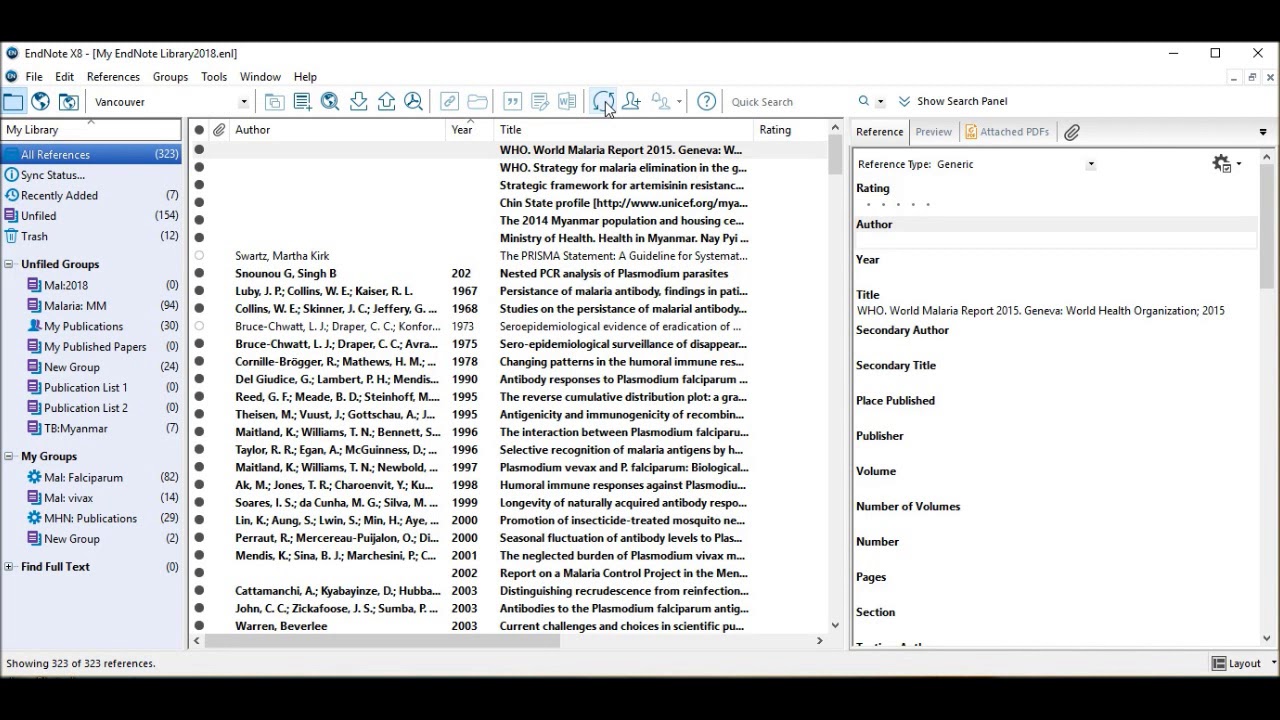 EndNote Desktop - YouTube
