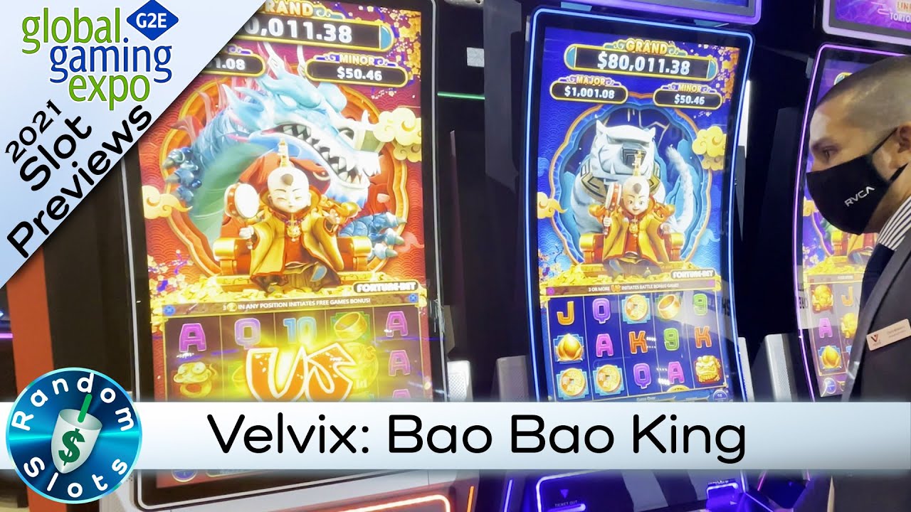 Bao Bao King Slot Machine Preview by Velvix at #G2E2021 - YouTube