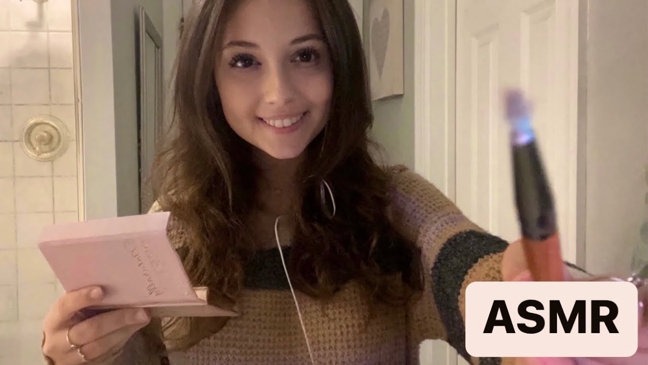ASMR make-up roleplay - YouTube