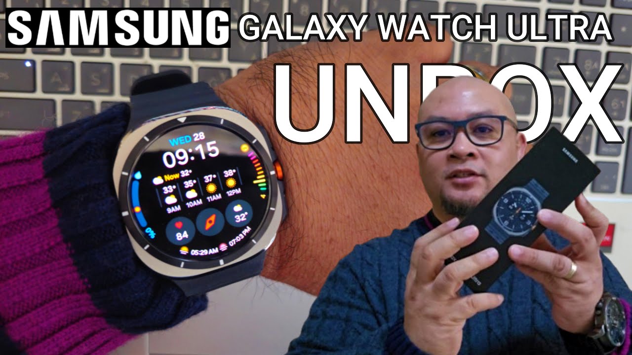 SAMSUNG GALAXY WATCH ULTRA UNBOXING [4K] - YouTube