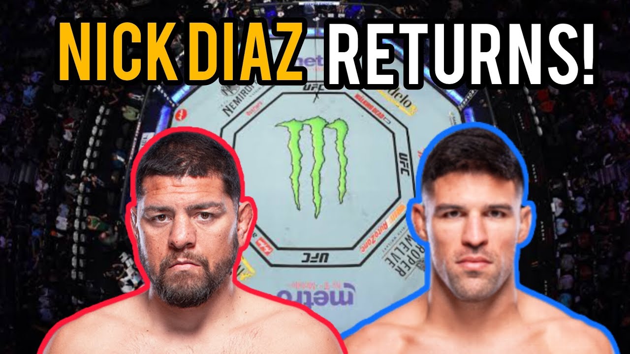 Nick Diaz Makes His Return To The Octagon! - YouTube
