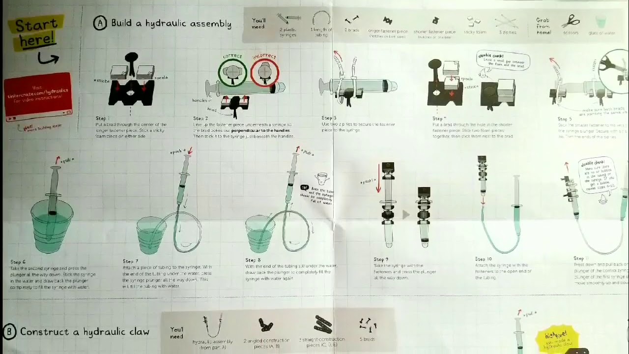 Tinker Crate - Hydraulic Claw - YouTube